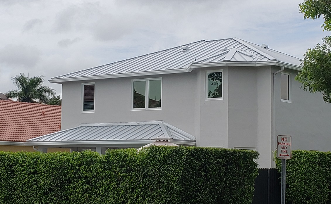 Metal Roof in Kendall | Englert 1300 | Roofer Mike Inc
